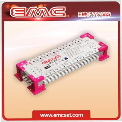 China No signal loss SMATV multiswitch 17 inputs 8 outputs cascade multiswitch  can work normally in rainy days for sale