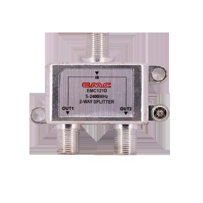 China SMATV 2 way splitter with good signal transmission for sale