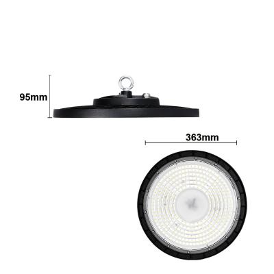 Cina Alta luce industriale d'abitazione nera 100watt 150watt 200watt 13000-30000lm IP65 della baia del LED in vendita