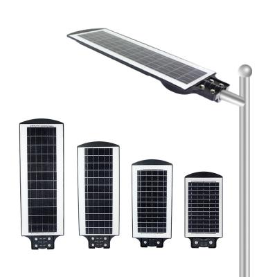 China Bewegungs-Sensor ganz in einem Solarstraßenlaterneintegriertes 2700-6500K SMD bördelt 170lm/W zu verkaufen