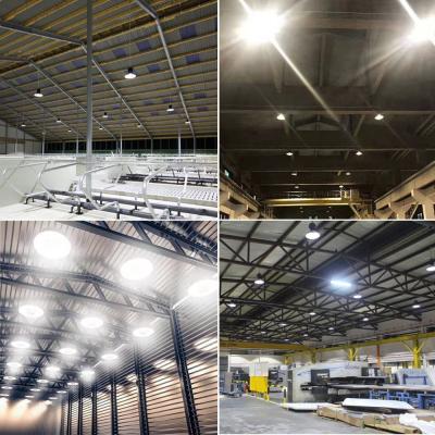 China KCD Highbay Light Industrial White 100w 120w 150w 200w 300w 400w UFO LED Linear Industrial Led Round High Bay Light for sale