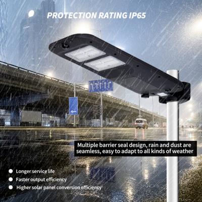 China KCD Solar Garden Light IP65 Impermeável Alto Brilhante Alto Lumen All In One Outdoor 60w 100w 400w Solar LED à venda