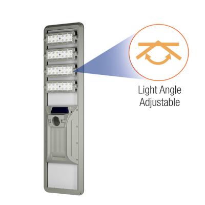 Cina TR-VS Il lampione integrato solare ha un angolo di luce regolabile, un'elevata luminosità, ip65 resistenza all'acqua e non è facile da danneggiare, può essere dotato di telecomando in vendita