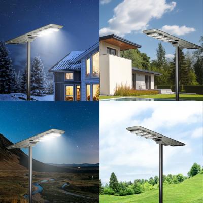 Cina TR-VS Il lampione integrato solare ha un angolo di luce regolabile, un'elevata luminosità, ip65 resistenza all'acqua e non è facile da danneggiare, può essere dotato di telecomando in vendita