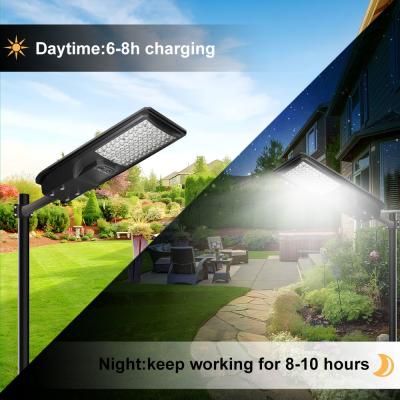 China TR-CS All In One Solar LED Street Light with 6V20W Solar Panel 20AH Battery Capacity and 110 lm/w Lumen for sale