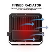 China IP65 Solar Flood Light 100W 200W with Motion Sensor TOPCON Panel for Outdoor Security for sale