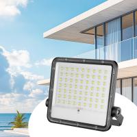 China IP65 Solar Flood Light 100W 200W with Motion Sensor TOPCON Panel for Outdoor Security for sale