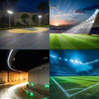 China IP65 Solar Flood Light 100W 200W with Motion Sensor TOPCON Panel for Outdoor Security for sale