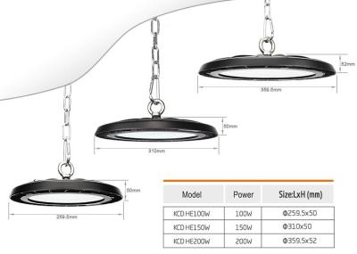 Cina luci ultra sottili della baia di 5kg SMD 200w LED alte in vendita