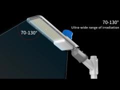 KCD Waterproof High Brightness Lamp Outdoor 100 Watt Long-Distance LED Street Light With Auto Dimming Control