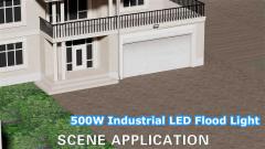 GK-E AC LED Flood Light, High Lumen Branded LED Lamp, IP65 Waterproof, Detachable Glass Cover