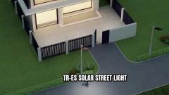 TR-ES Zero Electricity Bill! All-in-One Solar Street Light with Smart Motion Sensor
