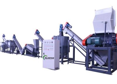 China Waste PET Bottle Plastic Washing Recycling Machine 500kg/H for sale