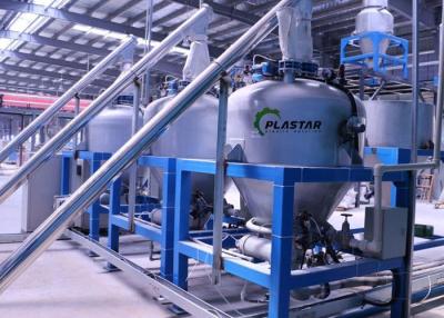 China Automatic Pneumatic Conveying System Handling Plastic Powder Granule Pellet for sale
