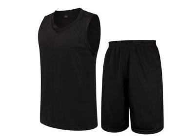 China Los jerséis en blanco llanos negros/blancos del baloncesto envuelven menos camisa con el uniforme del cortocircuito en venta