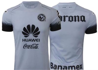 Cina Degli uomini di calcio del Jersey di Chivas camicia 2016 di calcio del ricamo di logo di Grey terzo Guadalajara in vendita