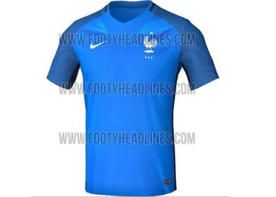 Cina 16-17 camice assenti blu domestiche della Francia Fooball del jersey di calcio della Francia di stagione nuove 2016 2017 in vendita