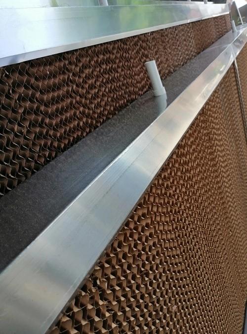 7090 Brown PVC Evaporative Cooling Pad Systems 2