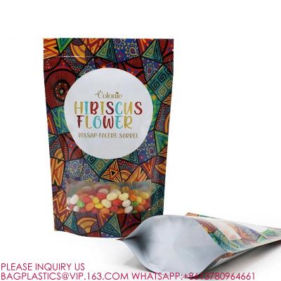 Китай Snack Plastic Packaging Stand-Up Pouch Seal Zipper Food Bag With Tear Aluminum Foil Bag продается