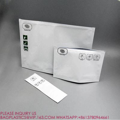 Китай Tamper Evident Pinch And Slide Exit Matte Mylar Bags, Smell Proof, Pouch Exit Packages продается