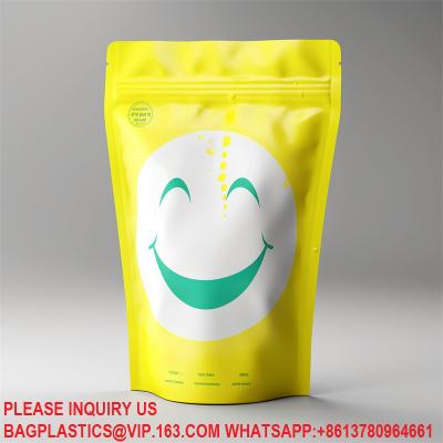 Китай Matte Stand Up Zip Lock Bag Heat Sealing Spice Biscuits Coffee Resealable Packing Pouch продается