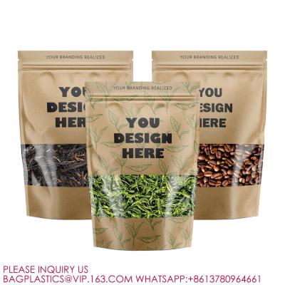 Китай Custom Packaging Resealable Matte Zip Lock Plastic Stand Up Pouch Window Black Mylar Bags продается
