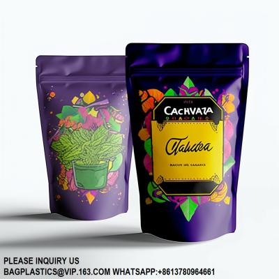 Китай Smell Proof Stand Up Doyback Mylar Aluminum Foil Bags With Child Proof Reusable Zipper продается