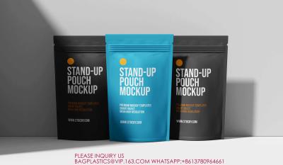 Китай Resealable Plastic Zipper Smell Proof Bag Bolsas Stand Up Zip Lock Pouch For Seasoning продается