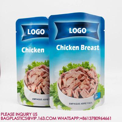 China Custom Printed Retort Standing Bags Camping Cooking Set Bag Sauce Curry Food Retort Pouch for sale