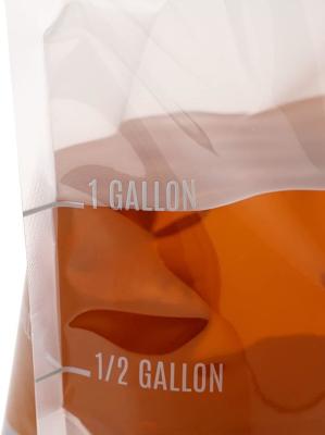 中国 Beer Spout Pouch With Handle Storage Bag With Spout Large Capacity Liquid Doypack Bag 販売のため