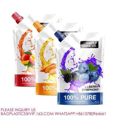 中国 Custom Print Recyclable Refillable Mylar Standup Spout Pouch Bags Shampoo Cosmetics Pack 販売のため