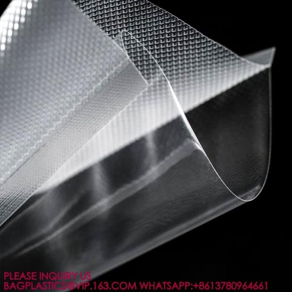 Quality Bio Vacuum Seal Plastic Bag For Food Freezer Storage Vacuum Sealer Bags Vacuum Packing for sale