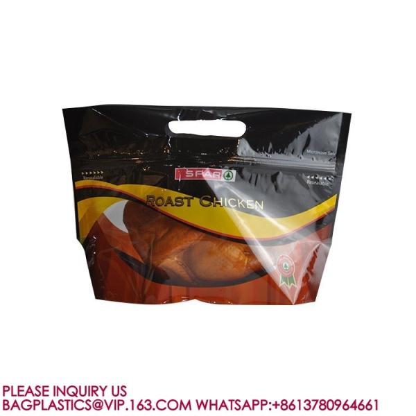 Quality Roasted Chicken Bag Rotisserie Roast Packing Food Microwave Anti-fog Roasted for sale