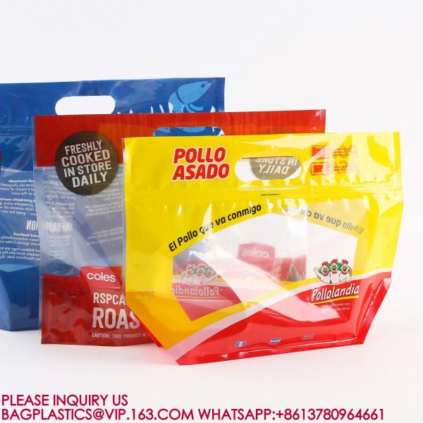 Quality Roasted Chicken Bag Rotisserie Roast Packing Food Microwave Anti-fog Roasted for sale