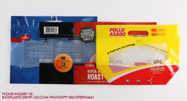 Quality Roasted Chicken Bag Rotisserie Roast Packing Food Microwave Anti-fog Roasted for sale