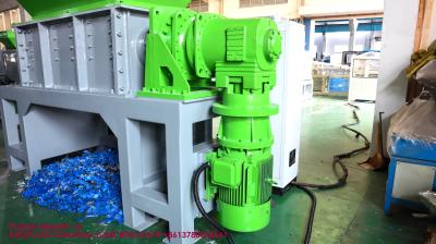 China Plastic Bottle recycling, Plastics Shredder Balde Machine, Double Shaft Shredder Crusher for sale