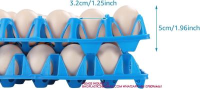 China Plastic Tray And Egg Box Plastic Egg Tray For 30 Holes Egg Plastic Tray Plastic Egg Racks for sale