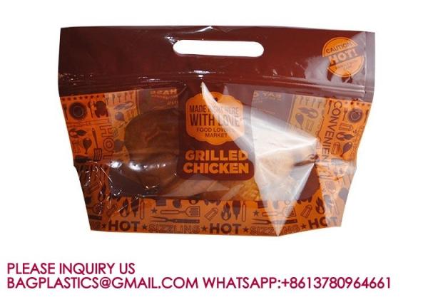 Quality Plastic Food Delivery Bags rotisserie chicken bags, Chicken package, chicken for sale