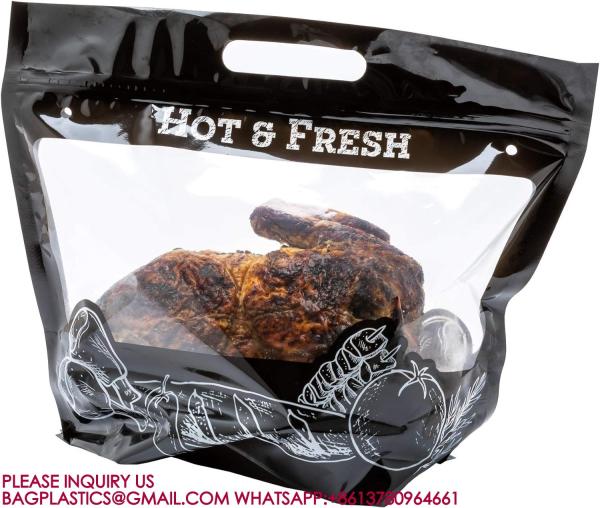 Quality Plastic Food Delivery Bags rotisserie chicken bags, Chicken package, chicken pouch bags for sale