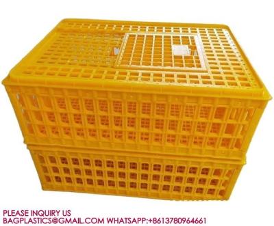 中国 Live Chicken Transport Cages Transport Basket Provided Bearing Chicken Crates Professional 販売のため