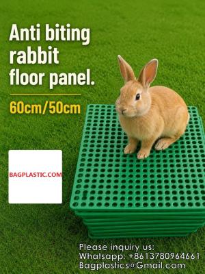 China Rabbit Cage Mat Floor Plastic Bunny Resting Mats For Wire Cage Bottom Washable Small Animal Feet Pad With Holes For Chinchilla Ferret Guinea Pig Easy To Cut And Splice for sale