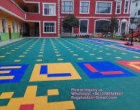 Quality PVC Sports Flooring PVC Commercial Floor 3D PVC Printed Flooring Artificial Turf for sale