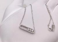 China customized 18K White Gold Necklace for sale
