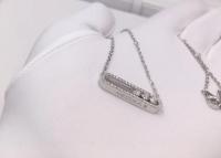 China customized 18K White Gold Necklace for sale