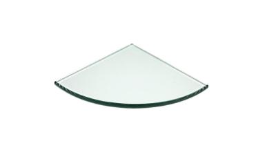China 6mm tempered float glass display cabinet shelves for sale