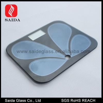 China Factory price ITO Conductive coating Glass plate for Bluetooth Smart Body Fat Scale for sale