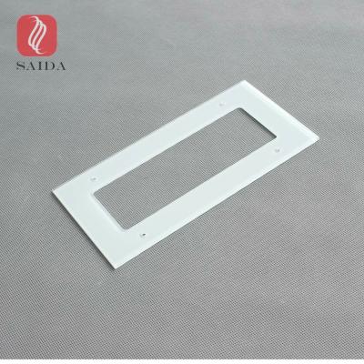 China 3MM 4MM 1gang glass plate for wall socket plate for sale