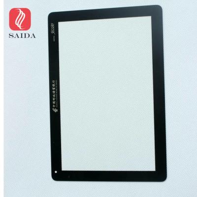 China 1.1mm Front Touch Screen Digitizer Glass,Industrial interface capacitive touch screen glass cover for sale