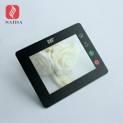 China Custom 3mm etched AG tempered glass cover for outdoor Industrial Display touch screen Monitor for sale