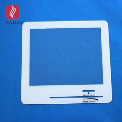 China High quality 0.7MM chemical strengthened glass with silk screen printed for  LCD TFT display for sale